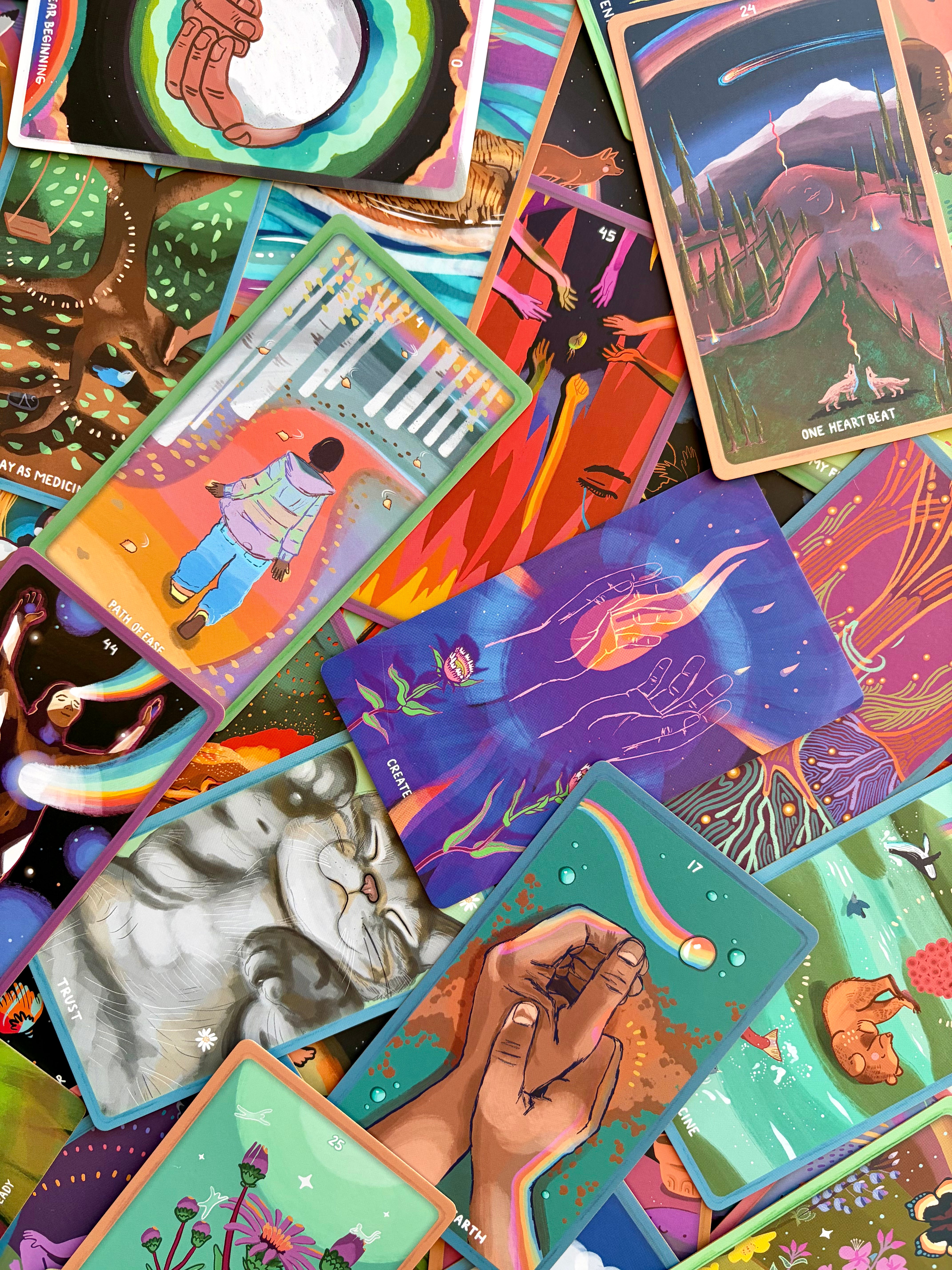 My Friend Fire Oracle Deck – A Riffle In Time